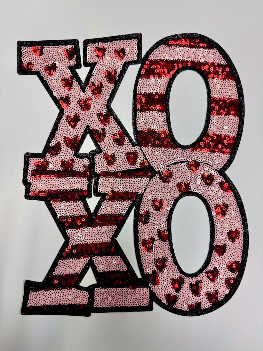 XOXO Sequin Patch, XOXO Sequin Patch, Valentine’s Day Patch, XOXO Patch, Iron-on Patch - Etsy
