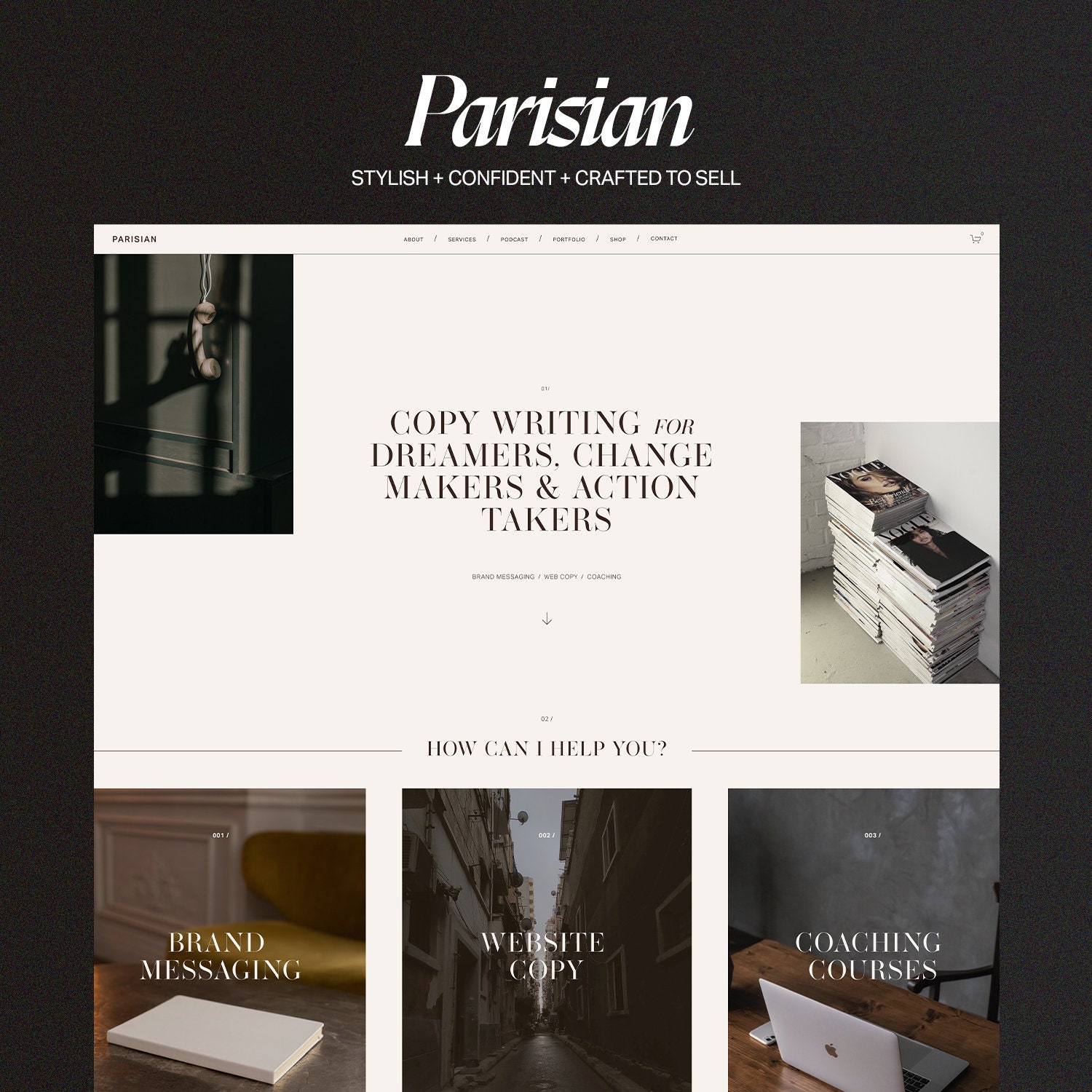 Editorial Writer Squarespace 7.1 Website Template / Squarespace ...