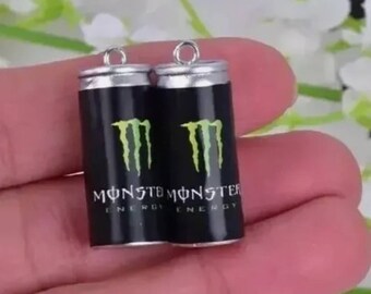 Monster Energy Drink Keychain - Etsy UK
