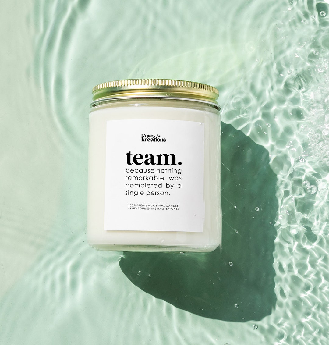 Bulk Appreciation Gift, Team Thank You Candle, Bulk Employee Gift ...