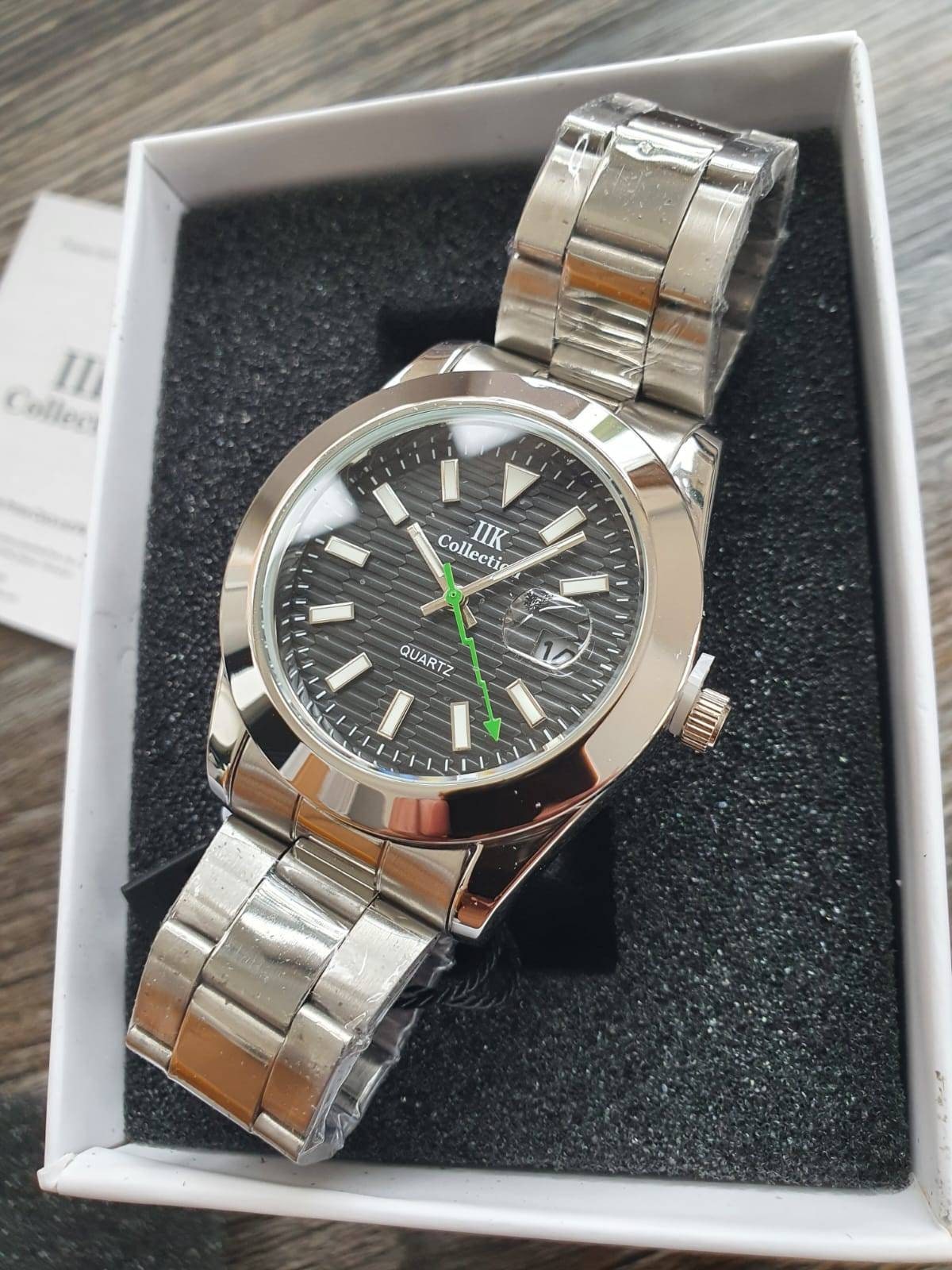 Men Classic Watch Quartz Stainless Steel Luxury Business Sport Homage ...
