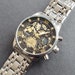 Men Chronograph Watch Moon Phase Skeleton Classic Smart Business Luxury ...