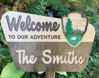 Custom Rv Welcome Sign - Etsy