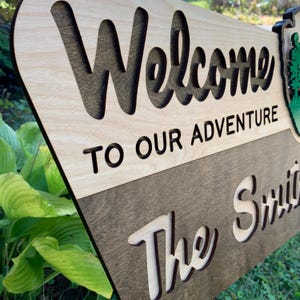 National Park Service Welcome Sign, Custom NPS Sign, Wedding Sign ...