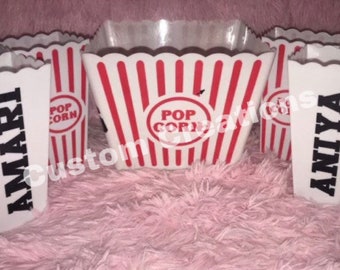 Movie Night Bucket - Etsy