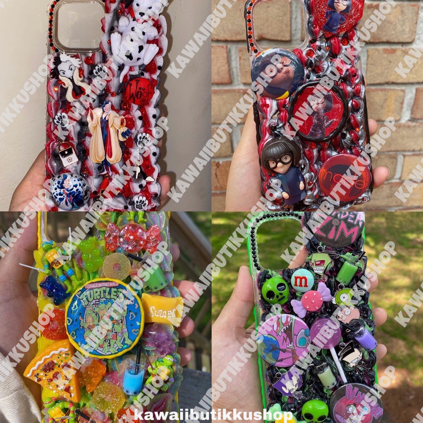 Custom Kawaii Decoden 3D Cases - Etsy