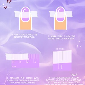 Heat Map Square Press on Nails / 3d Nails / Luxury Press on Nails ...