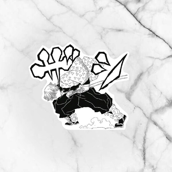 Zenitsu Sticker - Etsy
