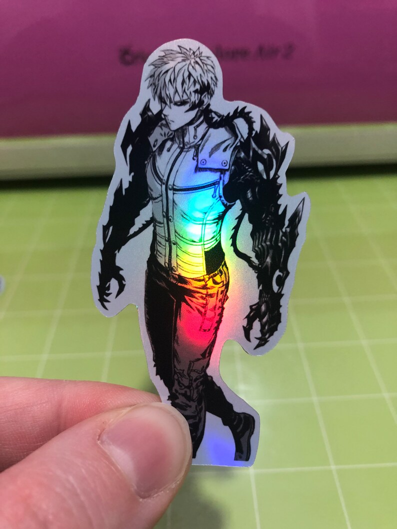 Cyborg Human Side Kick Manga Sticker Anime Inspired Decal - Etsy