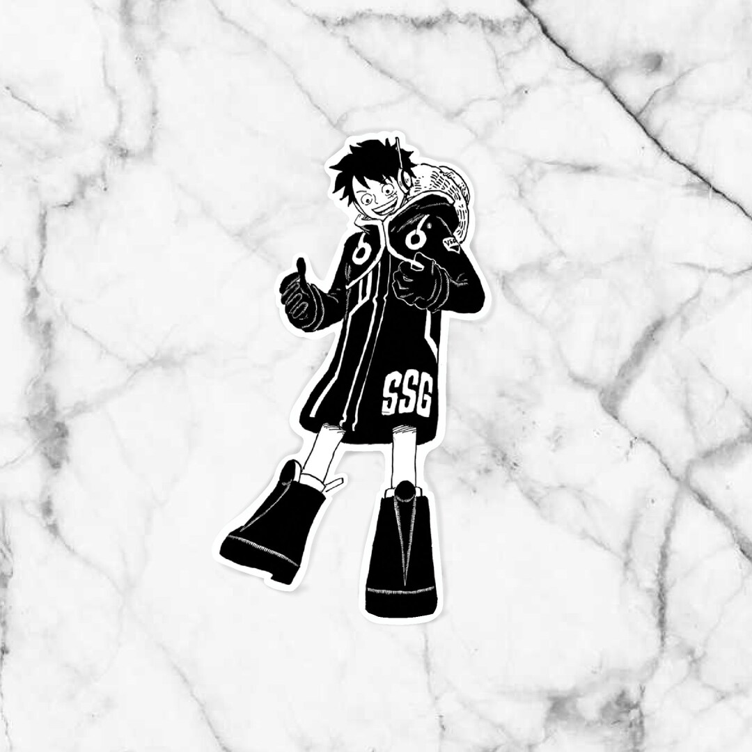 Captain Leader Pirate Sticker, Anime Stickers, Manga Stickers, Laptop ...