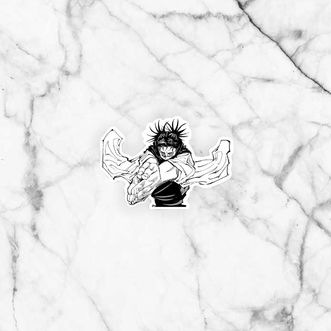 Goth Boy Cursed Villain Sticker, Anime Sticker - Etsy