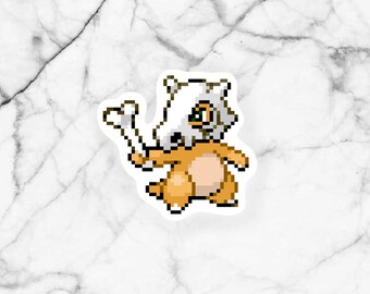 Cubone Tactical Rambo Sticker - Etsy