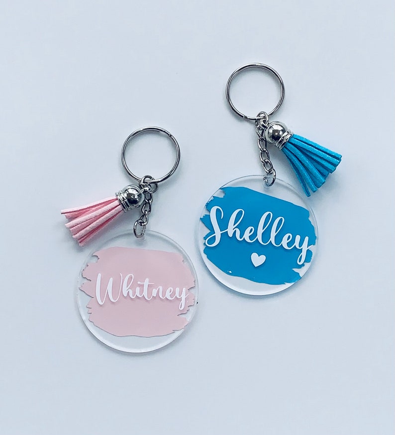 Personalized Acrylic Keychaincustom Keychainpersonalized Gift - Etsy