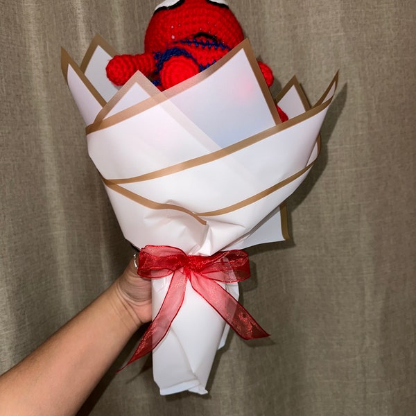 Spiderman Flower Bouquet - Etsy