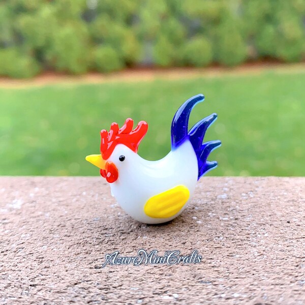 Glass Chicken - Etsy
