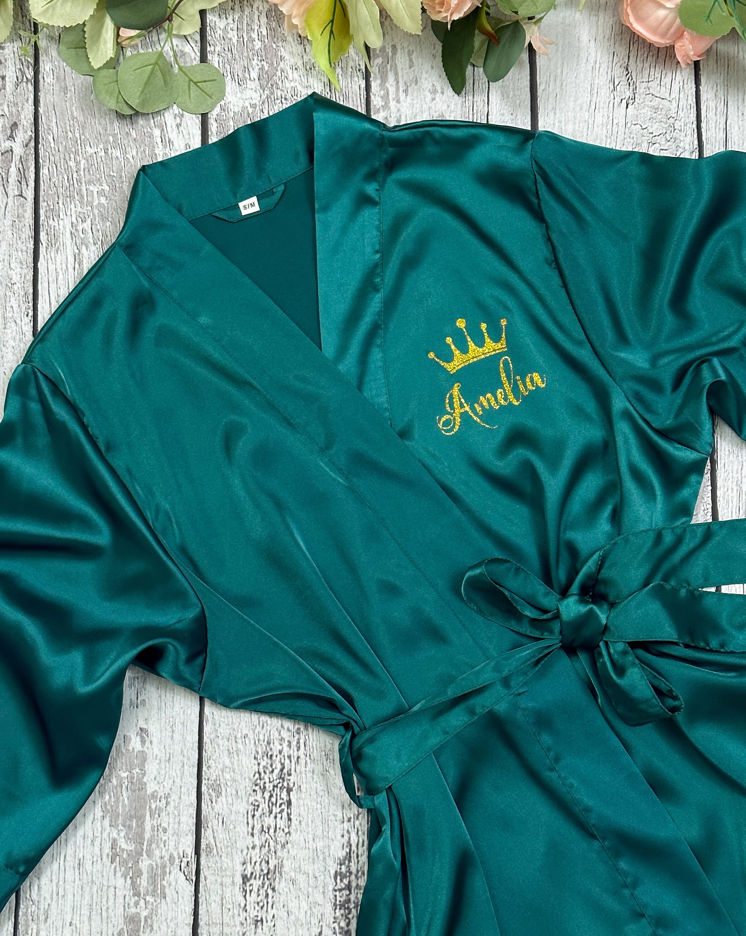 Quinceañera Robe With Floral Design Mis Quince Años Con Diseño De ...