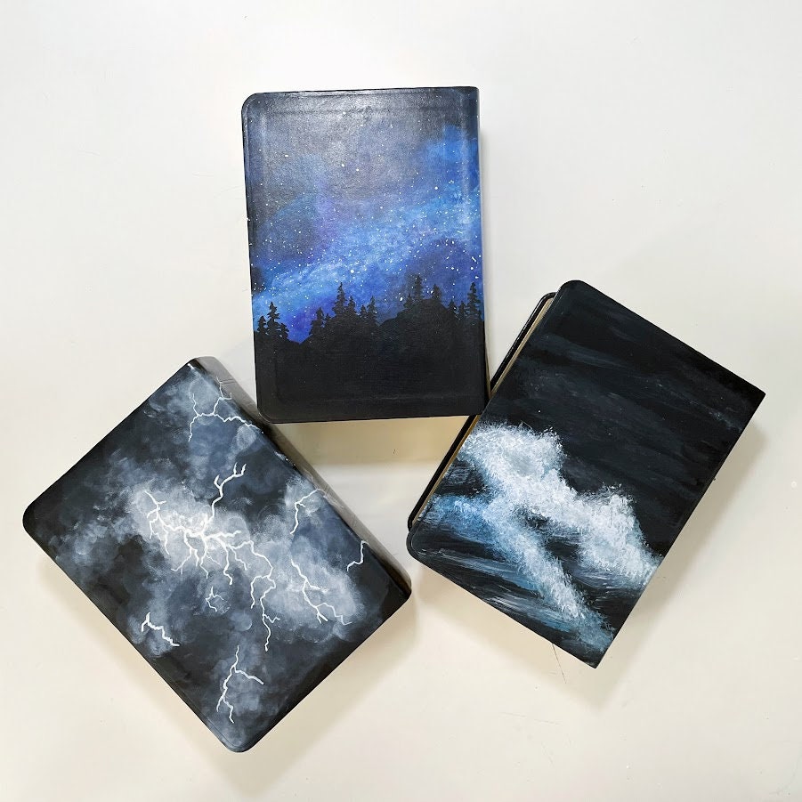 Custom Painted LDS Quad Scriptures Missionary Baptism Gift Quadruple ...