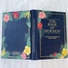 Custom Hand-painted Floral Frame Book of Mormon - Etsy