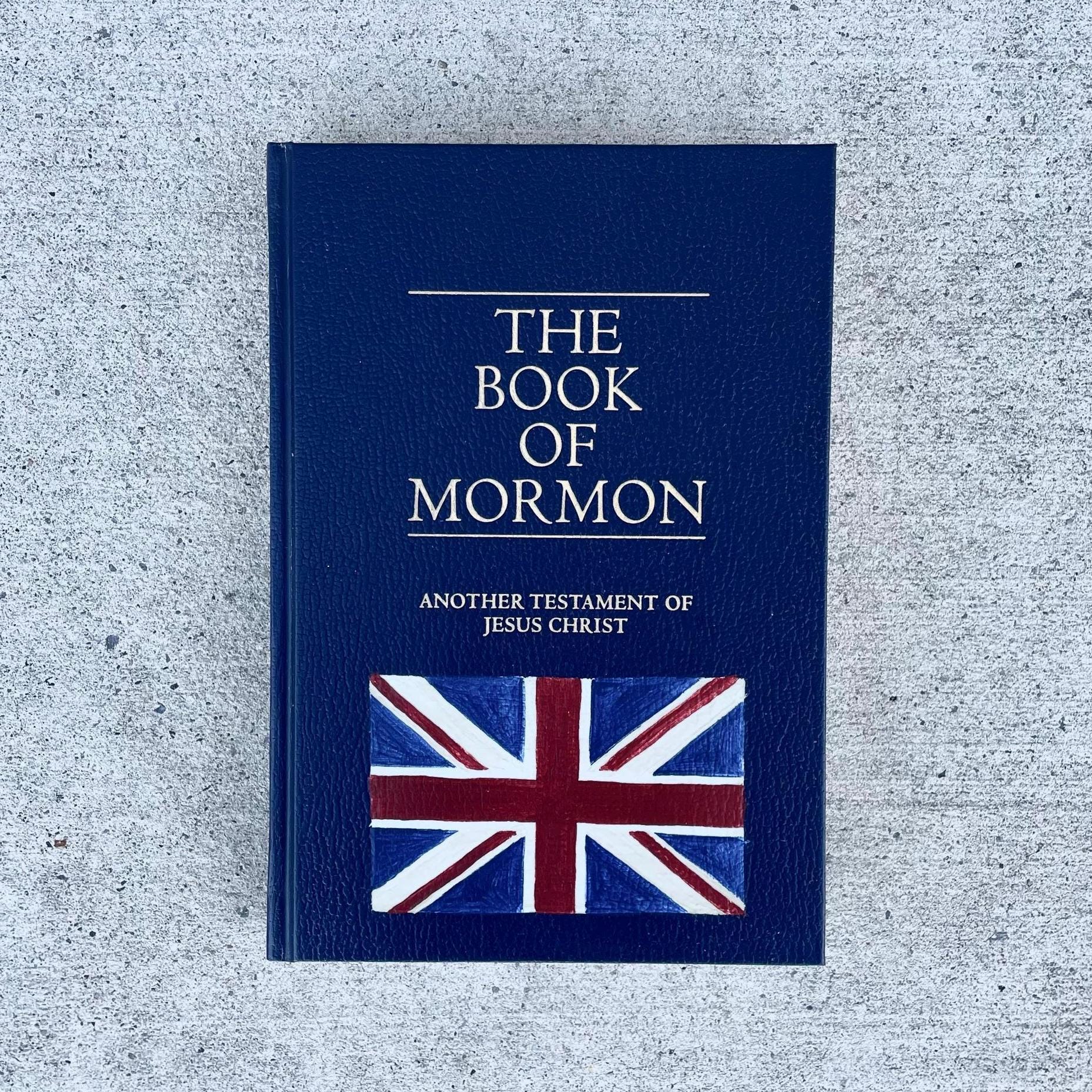 Custom Mission Map & Flag Book of Mormon | Called to Serve | Elder ...