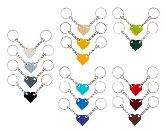 Lego® Heart Keychain | Etsy UK