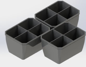 STL Files - 3 Drawers Bins Set - Etsy