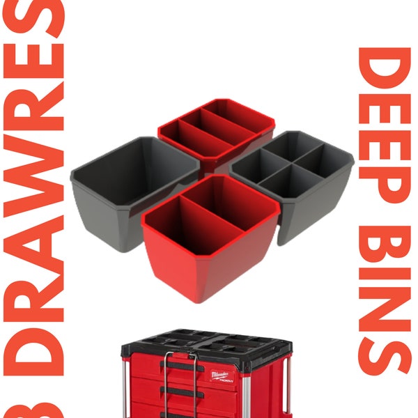 3d Printed Storage Bins - Etsy