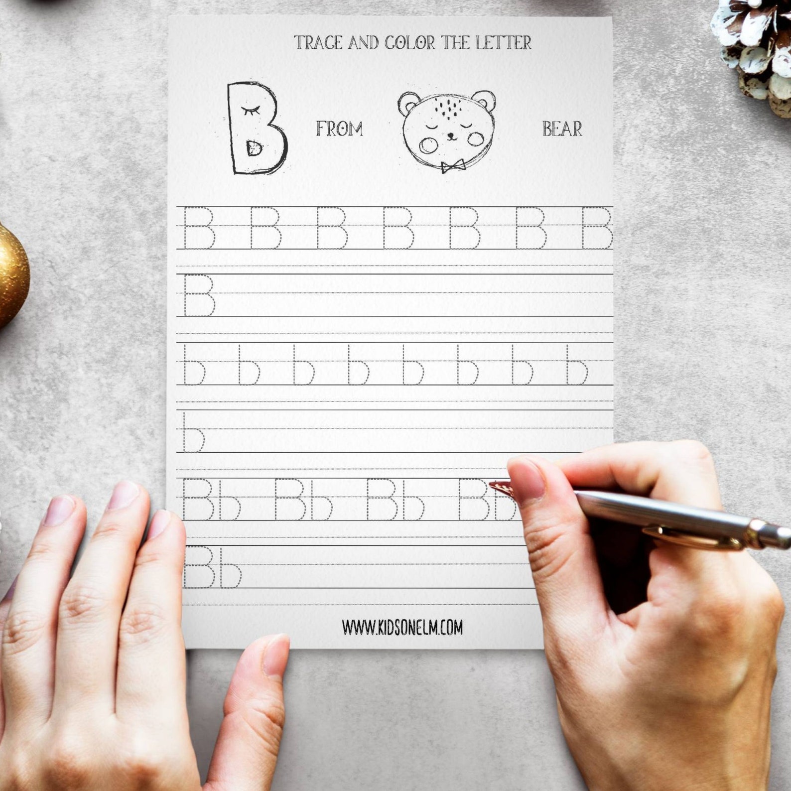 Alphabet 27 Printable Pages of Letter Tracing, Coloring and Handwriting ...