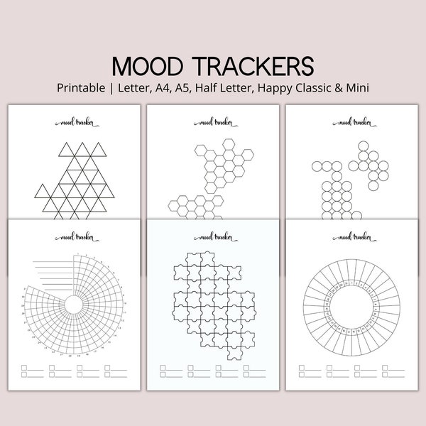 Mood Tracker - Etsy