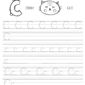 Alphabet 27 Printable Pages of Letter Tracing, Coloring and Handwriting ...