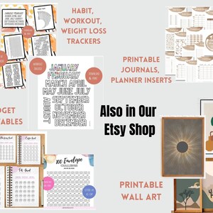 Visual Weight Loss Tracker, Weekly Weight Pounds Log, Habit Tracker ...