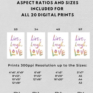 Printable Wall Art, Motivational Poster Bundle, Watercolor, Quote Wall ...