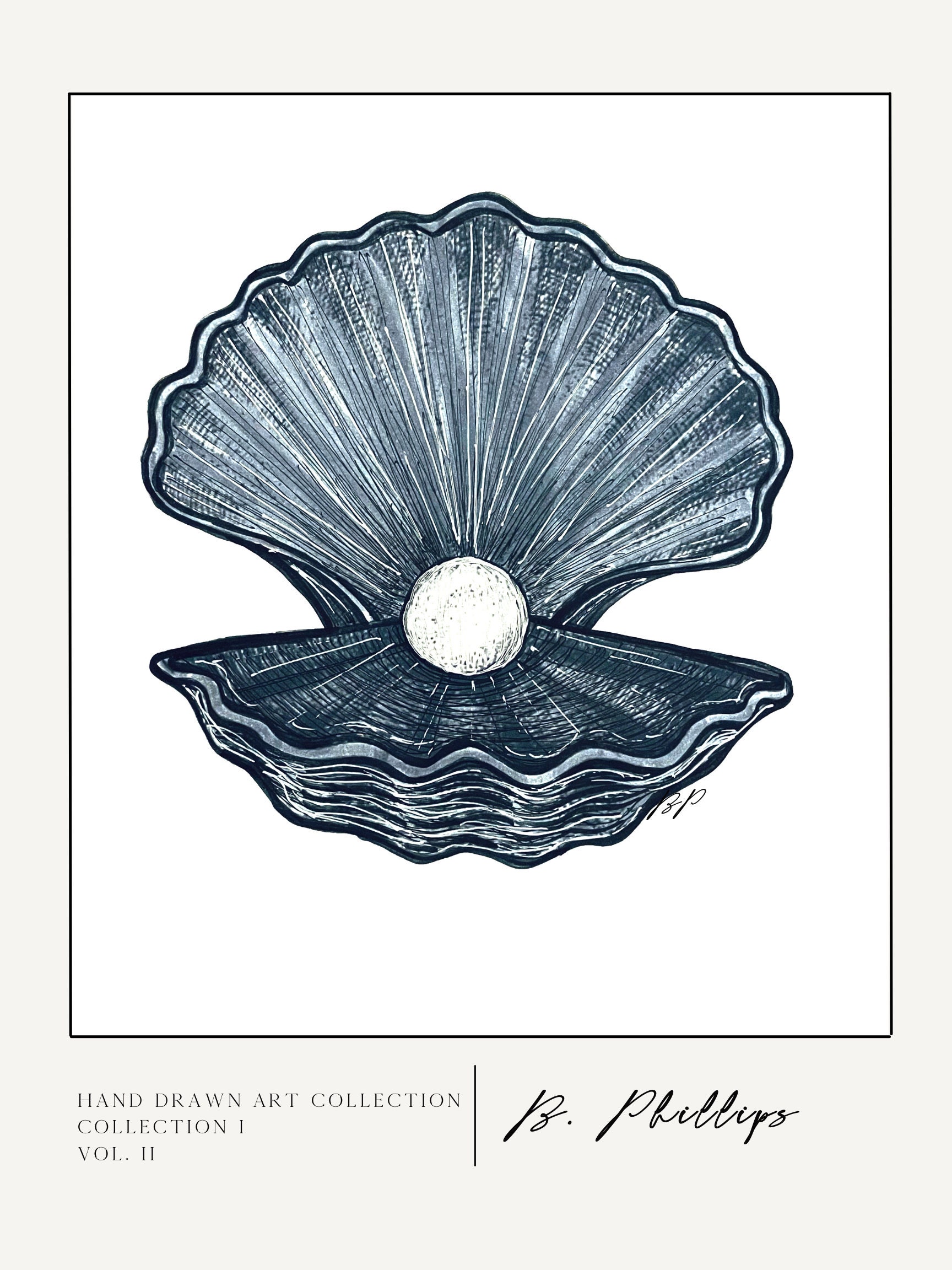 Pearl Shell Drawing