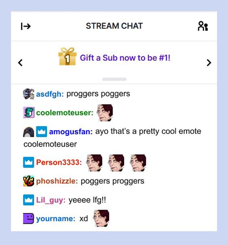 Emet-selch Emote for Discord & Twitch - Meme Emote - Troll Emote ...