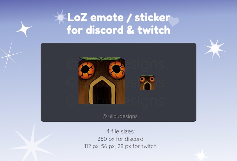 Legend of Zelda Majora's Mask Link Deku Mask Scream Emote for Discord ...