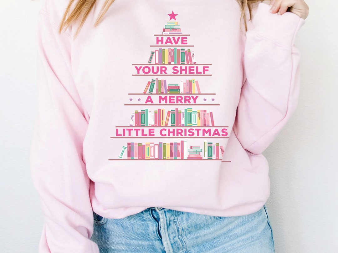 Booktrovert Reading Sweatshirt, Ugly Christmas Sweater Women Funny ...