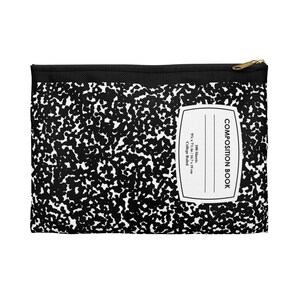 Composition Book Pencil Case, Notebook Cover Accessories Pouch or ...