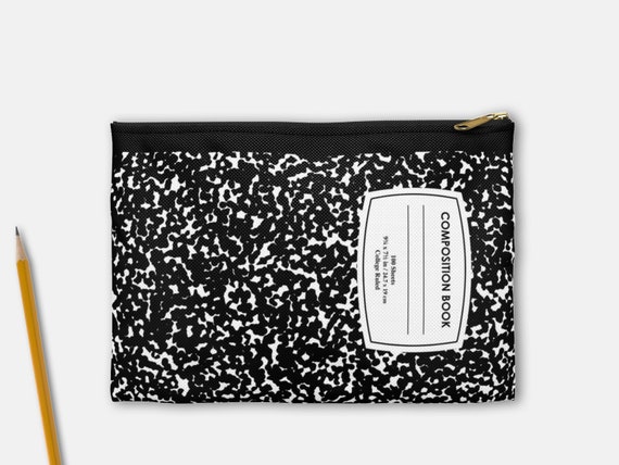 Pencil And Composition Notebook