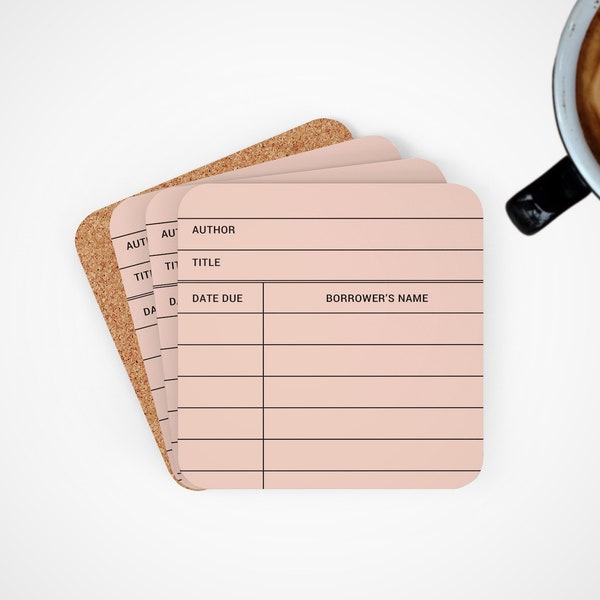 Librarian Card - Etsy