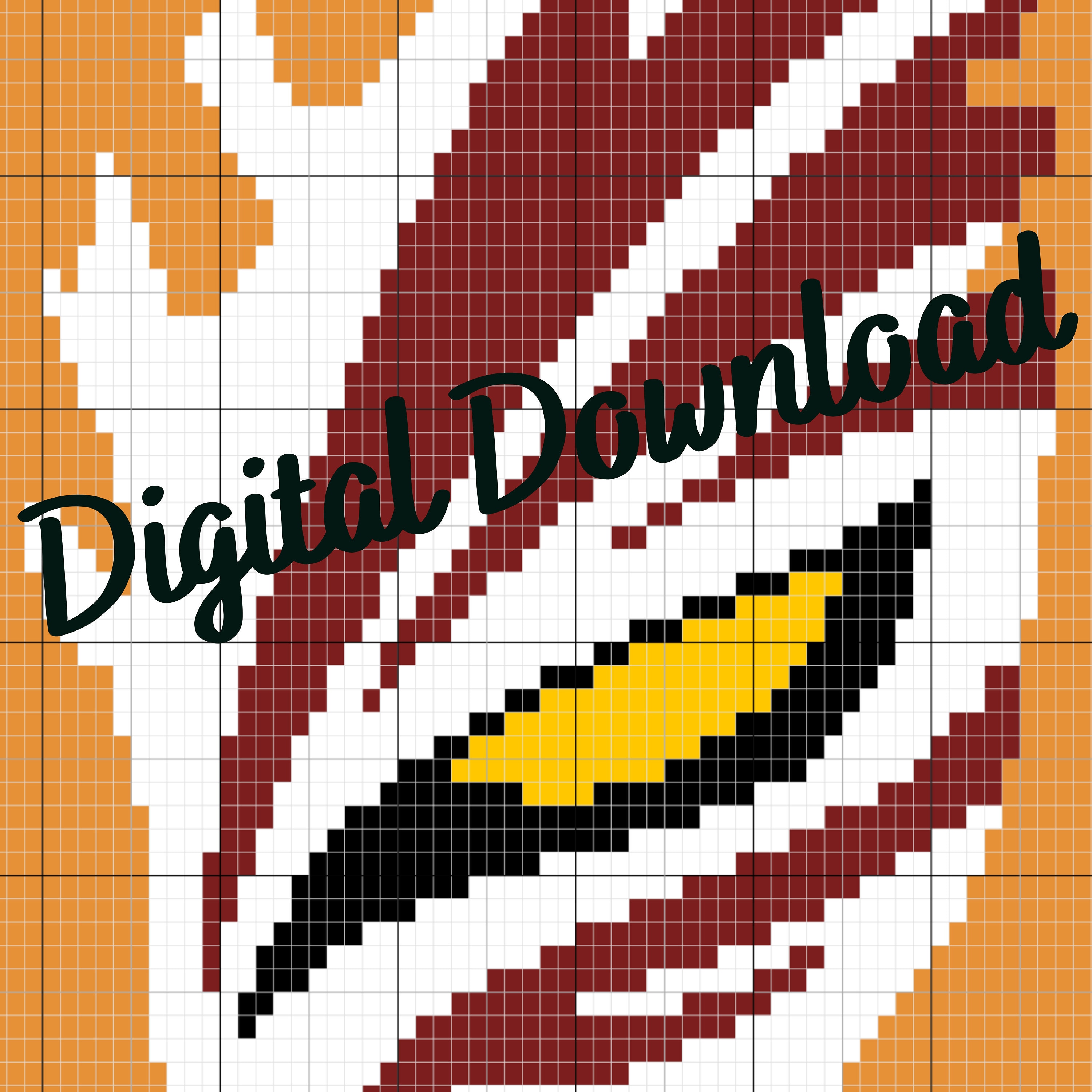 Anime Crochet Pillow Pattern Inspired by Ichigo of Bleach - Etsy