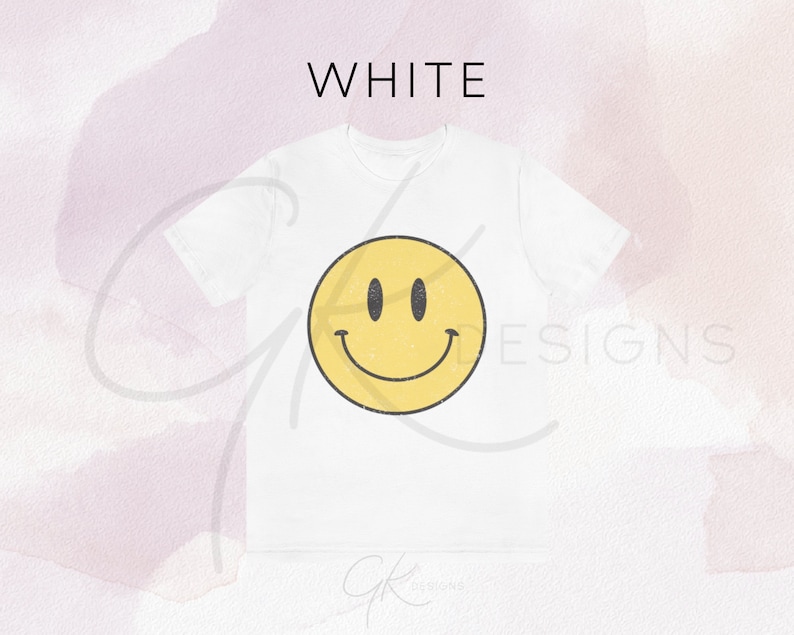 Smiley Face Shirt Smiley Face T-shirt Smile Shirt Oversized Tee Happy ...