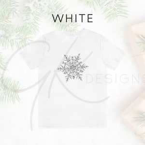 Snowflake Christmas T-shirt Snowflake Shirt Christmas Gifts Snowflake ...