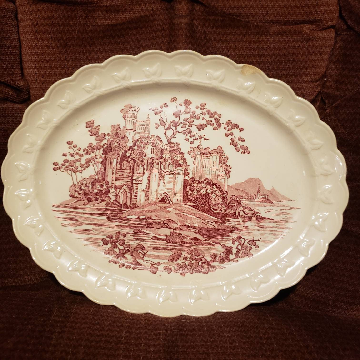 Taylor Smith Taylor China English Abbey Platter - Etsy