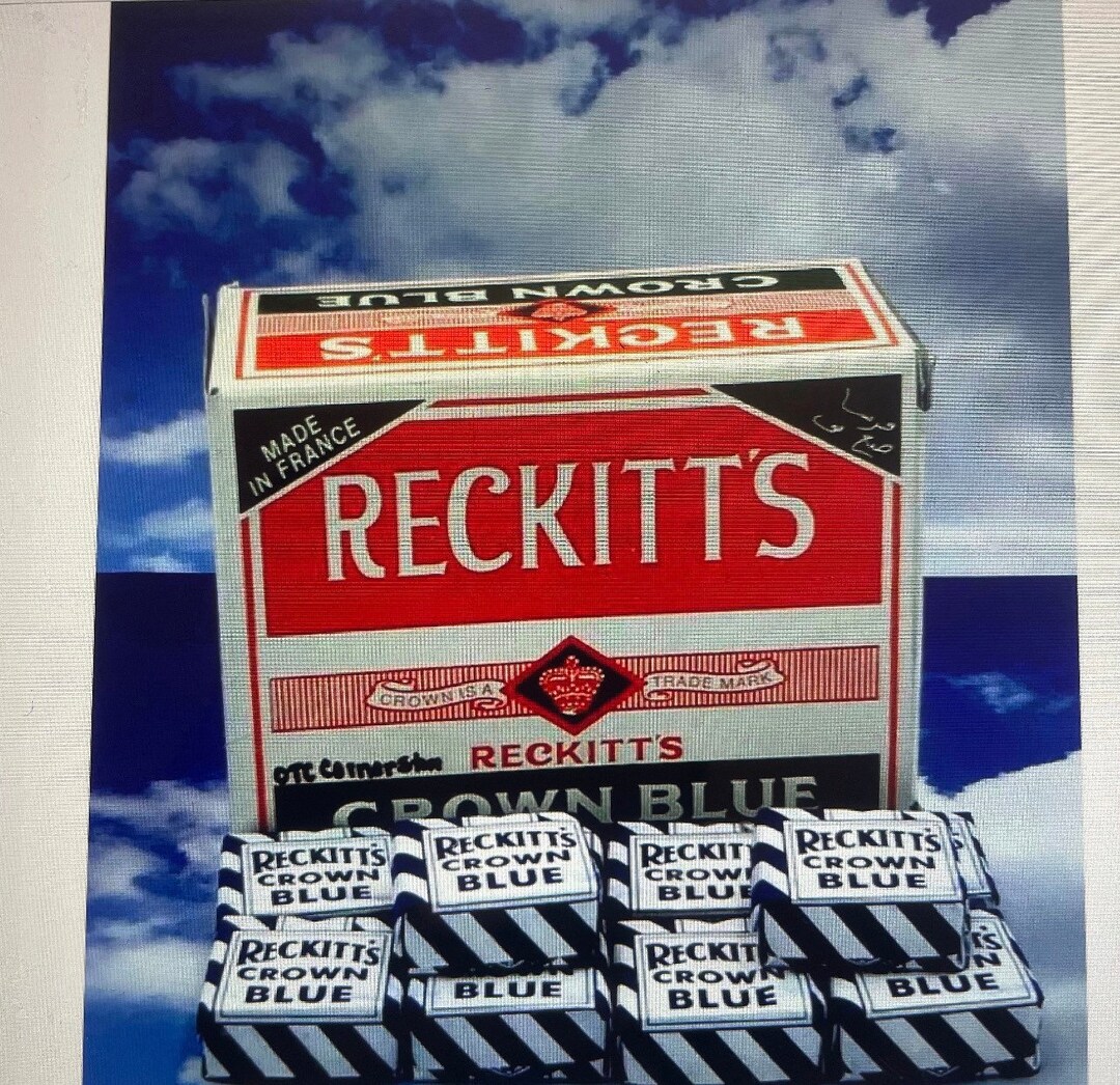 Ricketts Crown Blue . 3 Cubes - Etsy