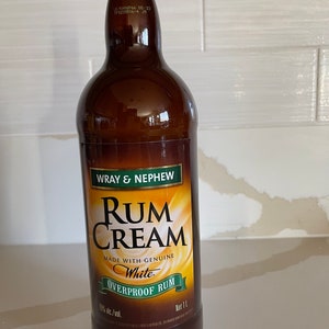 Wray & Nephew Rum Cream. Jamaican Rum Cream. 1 Liter Xlarge Bottles ...