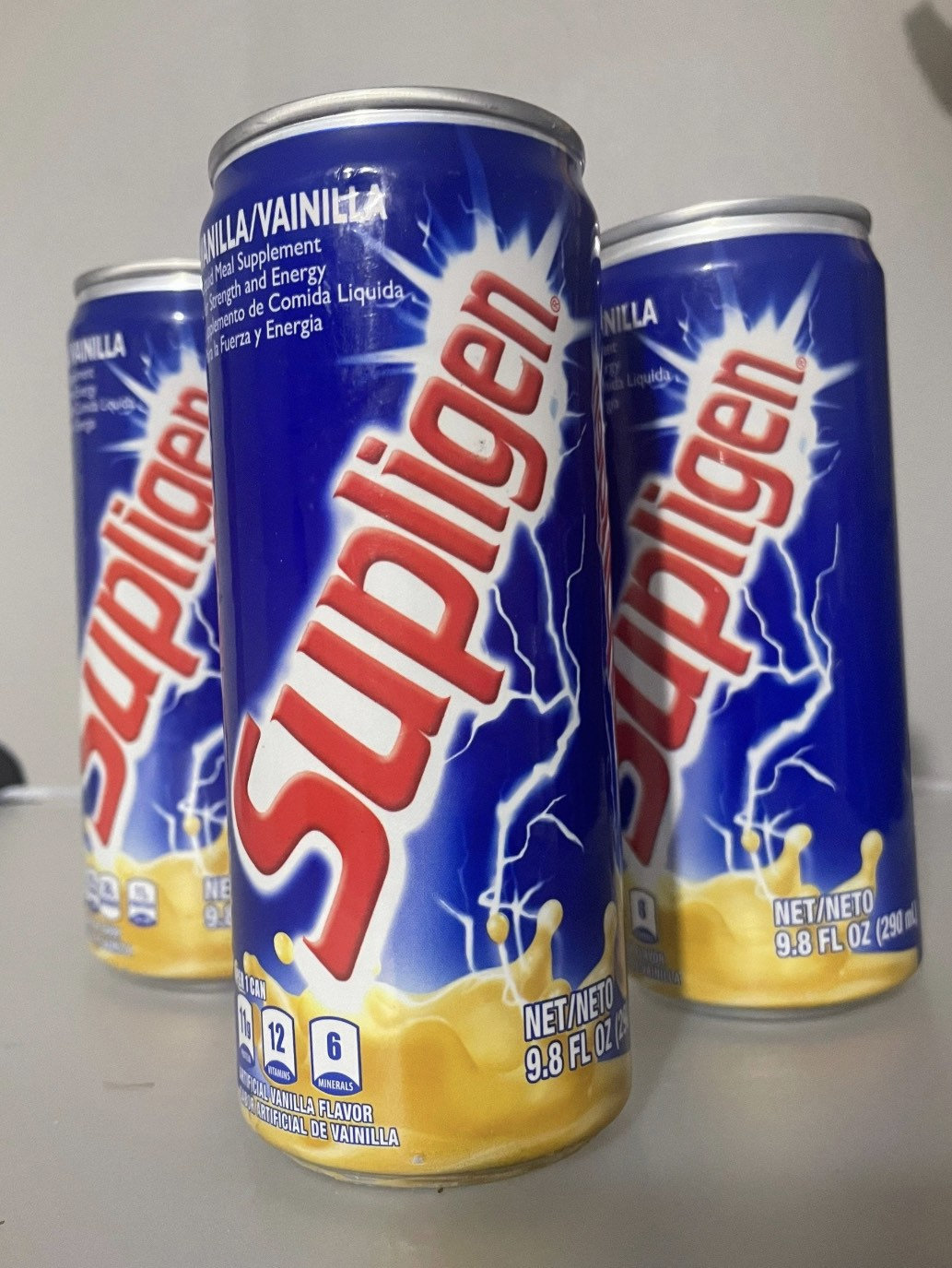 Nestle Supligen 3 Can Vanilla. - Etsy