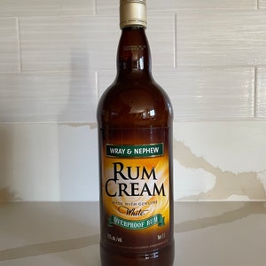 Wray & Nephew Rum Cream. Jamaican Rum Cream. 1 Liter Xlarge Bottles ...
