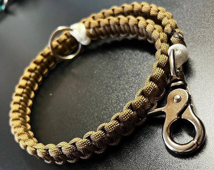 Paracord Jailer - Corrections Style Lanyard/wallet Chain - 24in ...
