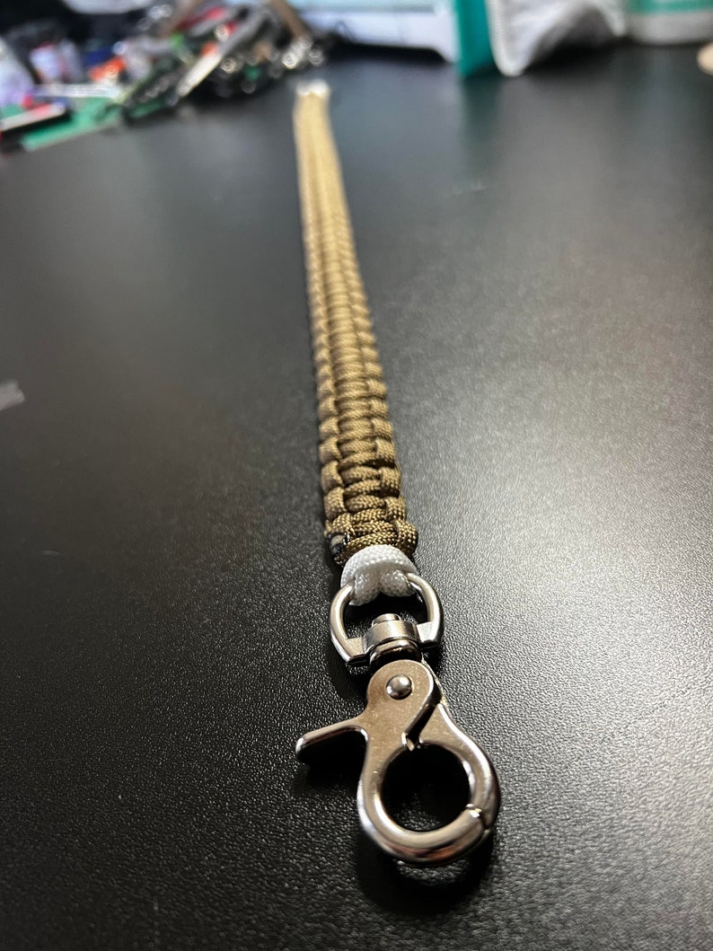 Paracord Jailer Corrections Style Lanyard/wallet Chain - Etsy