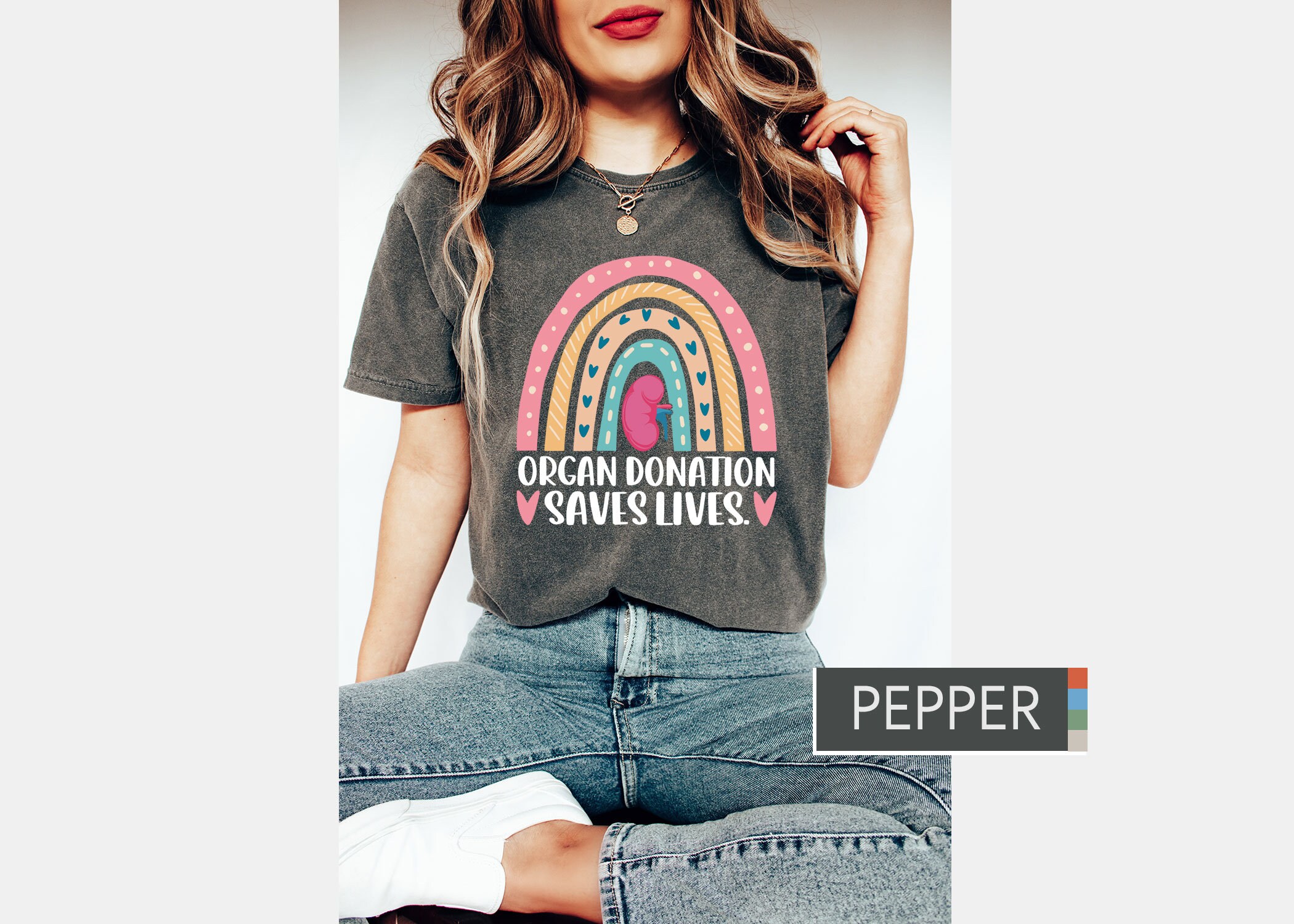 Rainbow Organ Donation Shirt Save Lives Shirt Organ - Etsy
