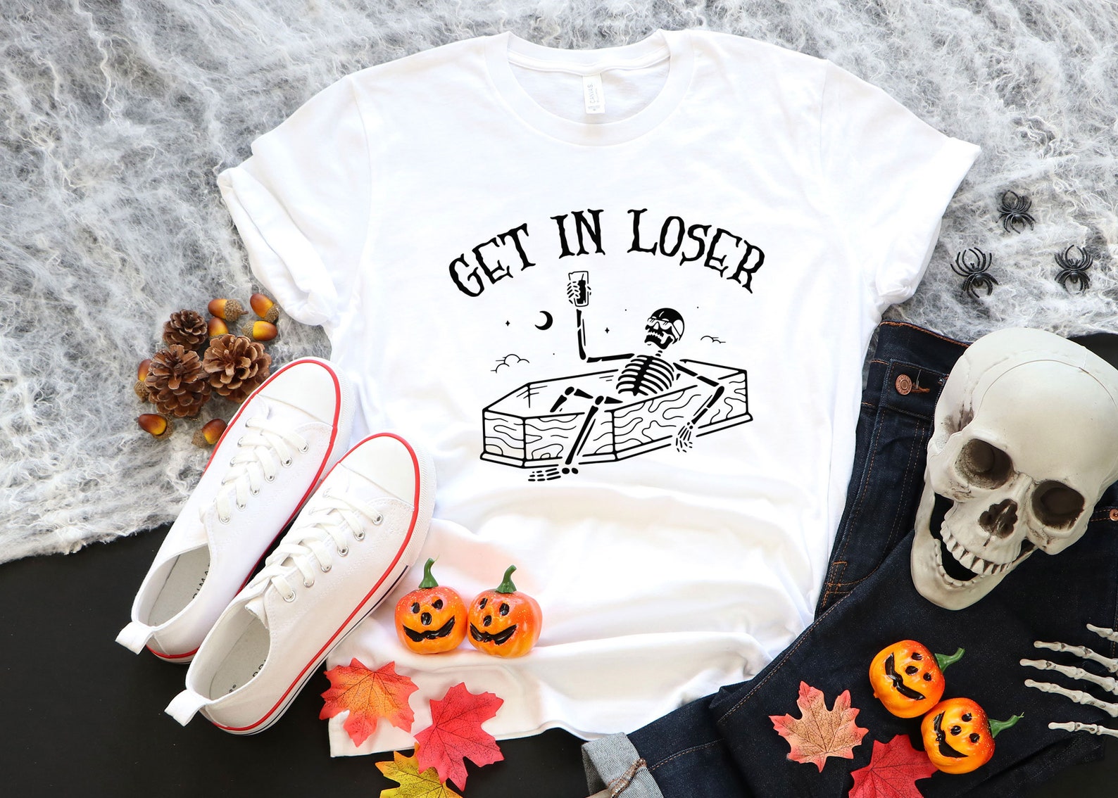 Get in Loser Skeleton in Coffin Shirt Drink Time Shirt - Etsy Get in Loser Skeleton in Coffin Shirt Drink Time Shirt - Etsy